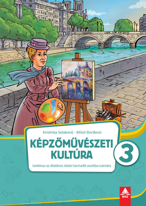 Likovna kultura 3 - udžbenik na mađarskom jeziku - BIGZ