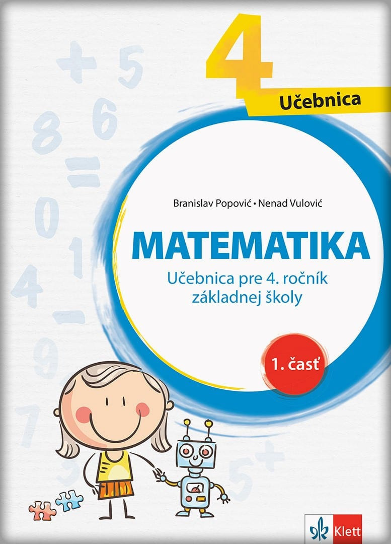 Matematika 4 - udžbenik iz 4 dela na slovačkom jeziku - Klett