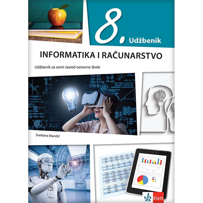 Informatika i računarstvo 8 - udžbenik na bosanskom jeziku 2023 - Klett