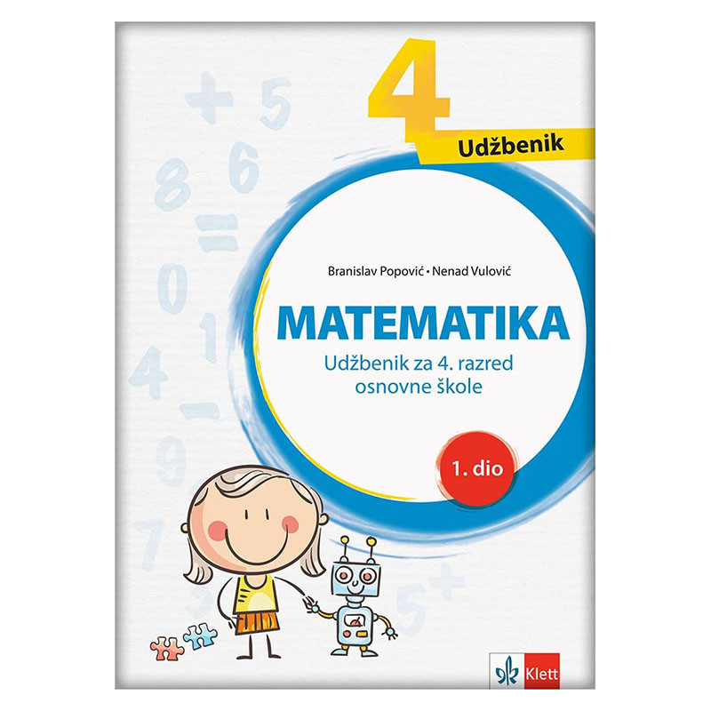 Matematika 4 - udžbenik iz 4 dela na bosanskom jeziku - Klett