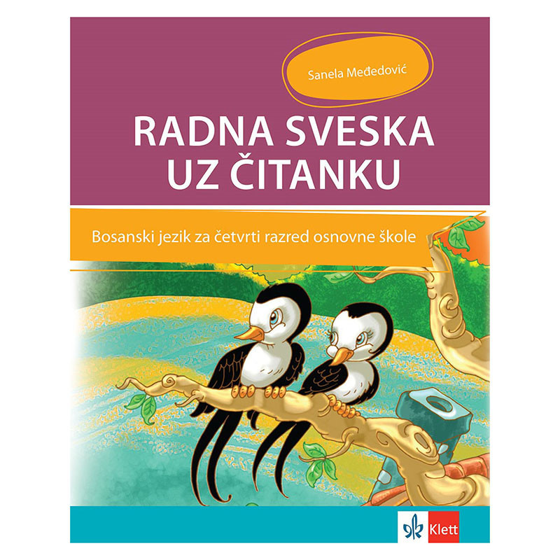 Bosanski jezik 4 - radna sveska uz čitanku - Klett