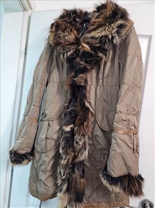 Prirodno krzno - Italijanska jakna Vera Pelle