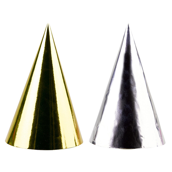 Artikal: 9902283
Naziv: 4 Cone Hats Golden Wishes