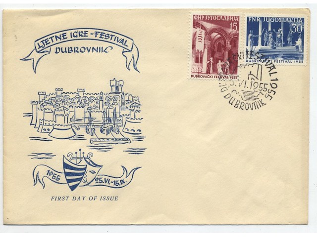 Jugoslavija, Letnje igre FDC, 6. jun 1955.