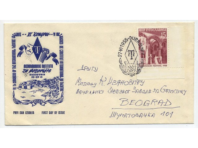 Jugoslavija, Letnje igre, 6. јун 1955.
