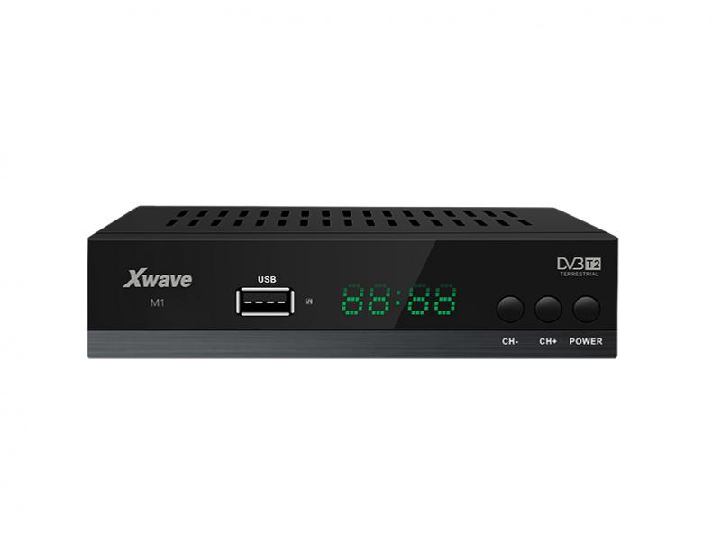 X WAVE DVB-T2 SET TOP BOX SD/HD DVB-T2, SD/HD MPEG2 I MPEG4 AVC H.265 HDMI, SCART I KOAKSIALNI AUDIO IZLAZ CENA