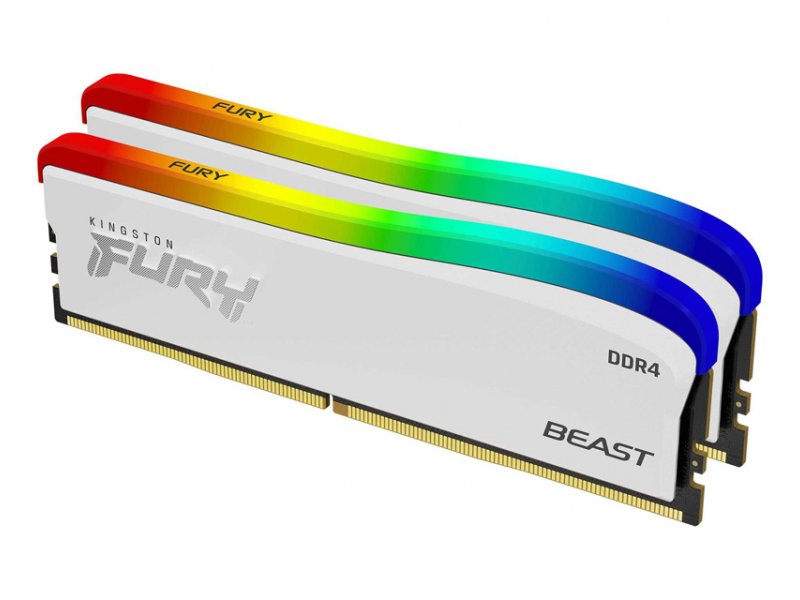 KINGSTON DIMM DDR4 32GB (2X16GB KIT) 3200MT/S KF432C16BWAK2/32 FURY BEAST RGB SPECIAL EDITION CENA