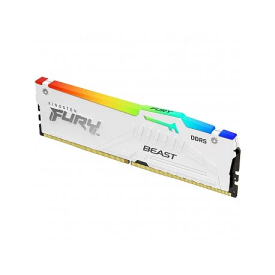 KINGSTON DDR5 32GB 6000MHZ CL36 DIMM FURY BEAST WHITE RGB EXPO (KF560C36BWEA-32) CENA