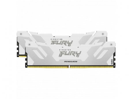 KINGSTON DIMM DDR5, 32GB (2X16), 6.000MHZ, FURY RENEGADE WHITE XMP (KF560C32RWK2-32)