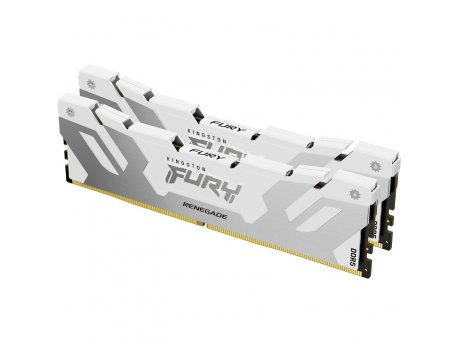 KINGSTON DIMM DDR5, 32GB (2X16), 6.800MHZ, FURY RENEGADE WHITE XMP (KF568C36RWK2-32)