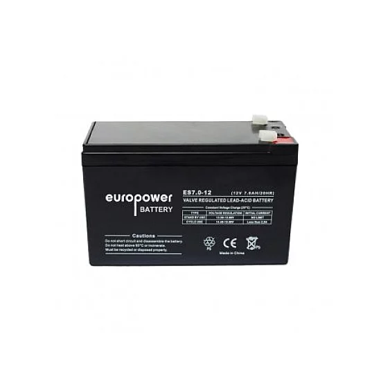 EUROPOWER ES12-7 12V 7AH BATERIJA ZA UPS CENA