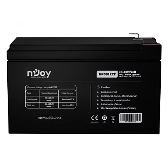 NJOY HR09122F BATERIJA ZA UPS 12V 38.31W/CELL (BTVACIUOCTD2FBT01B) CENA