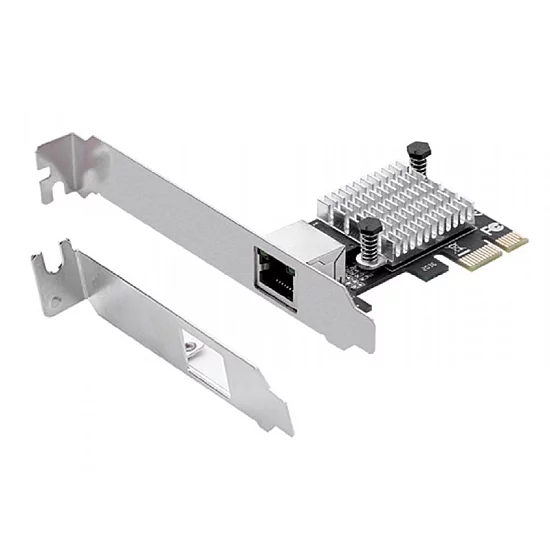 E-GREEN PCI-EXPRESS KONTROLER 1-PORT 2.5 GIGABIT ETHERNET (REALTEK 8125B) KON00384 CENA