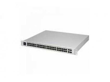 UBIQUITI LAYER 3 SWITCH WITH (48) GBE RJ45 PORTS AND (4) 10G SFP+ PORTS