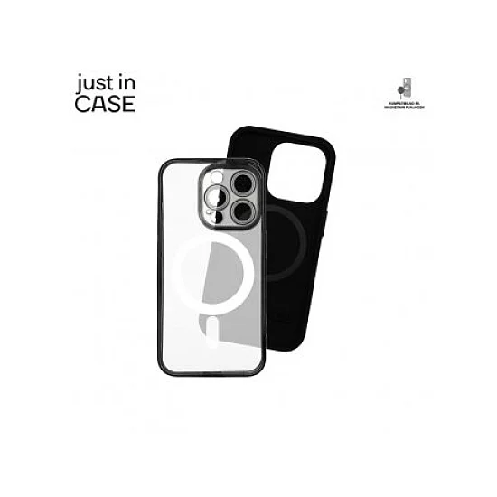 JUST IN CASE 2U1 EXTRA CASE MAG MIX PLUS PAKET CRNI ZA IPHONE 15 PRO CENA