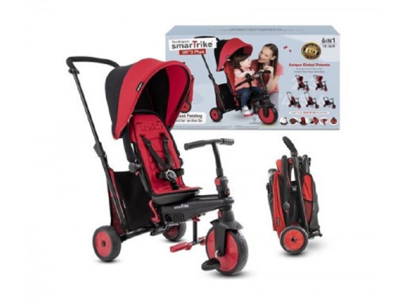 SMART TRIKE TRICIKL STR3 PLUS-CRVENI CENA