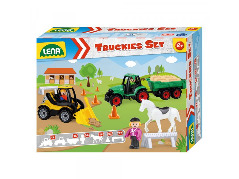 LENA TRUCKIES SET FARMA