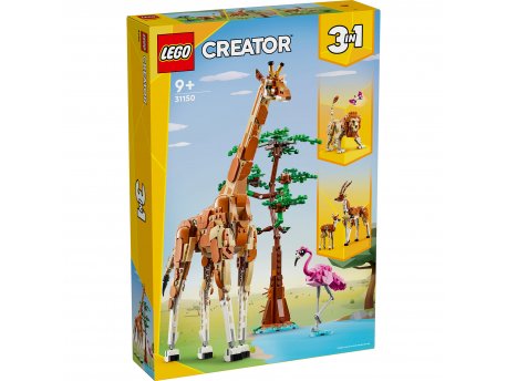 LEGO CREATOR EXPERT 31150 DIVLJE SAFARI ŽIVOTINJE