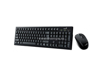 Genius KM-8101 YU bežični komplet tastatura+miš crni