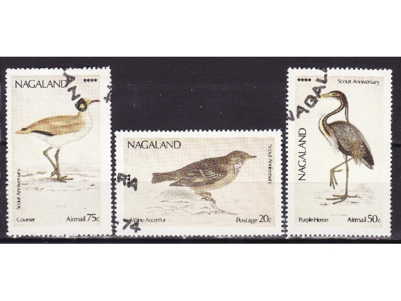 Nagaland - ptice - 1974.