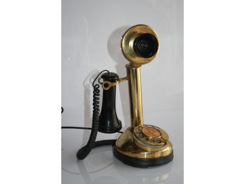 telefon retro dizajna GOLD