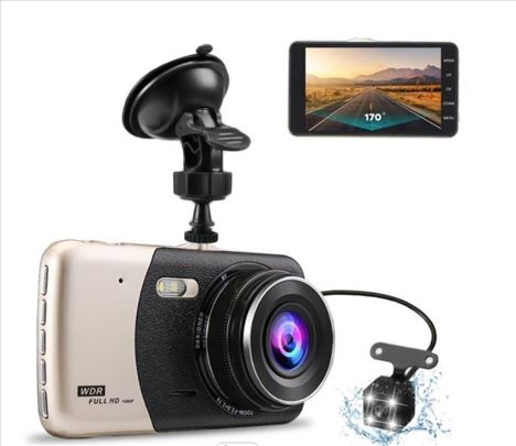 Dvostruka kamera za automobile sa displejom