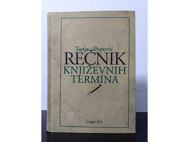 REČNIK KNJIŽEVNIH TERMINA Novo