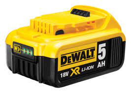 Baterija 18V 5.0Ah DeWALT