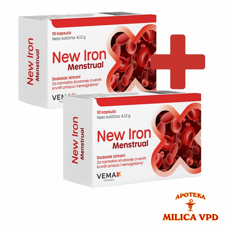 New Iron Max Menstrual 10 kapsula