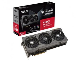ASUS AMD Radeon RX 7700 XT, 12GB, 192bit, 3 x DP, 1 x HDMI, TUF-RX7700XT-O12G-GAMING