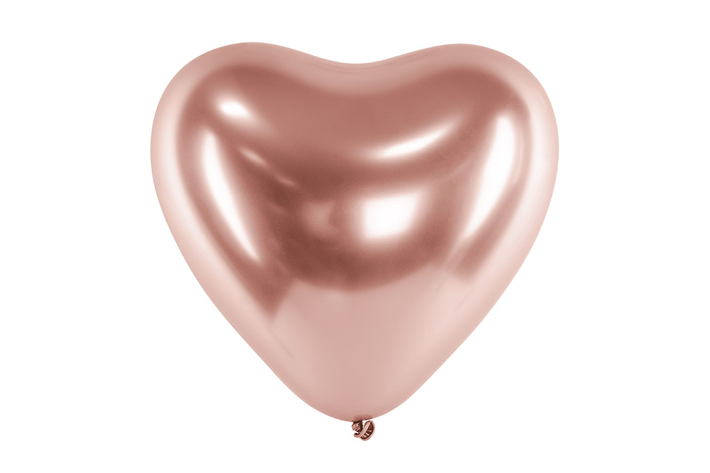 Rose gold srce – 30cm