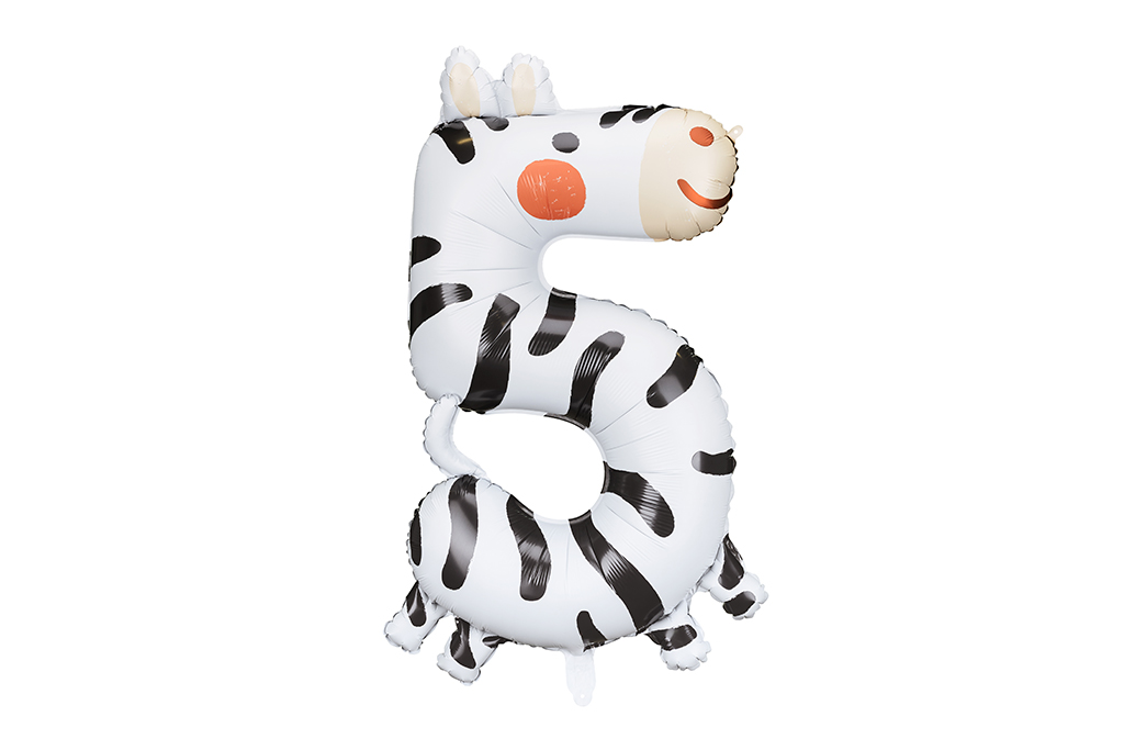 Broj 5 zebra – 81cm