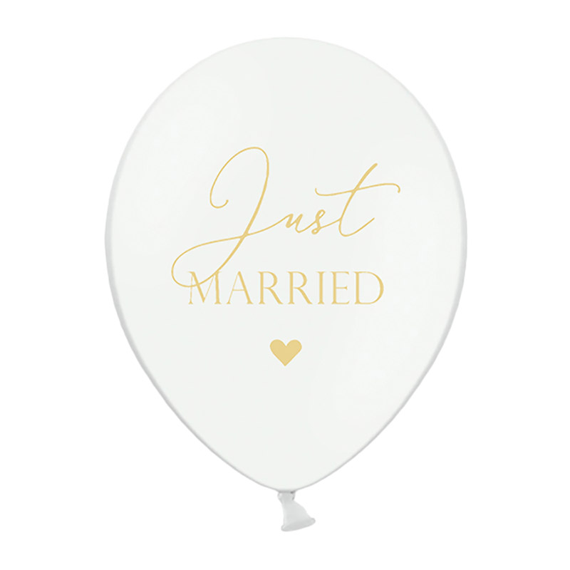 Just Married 28cm – 5 kom