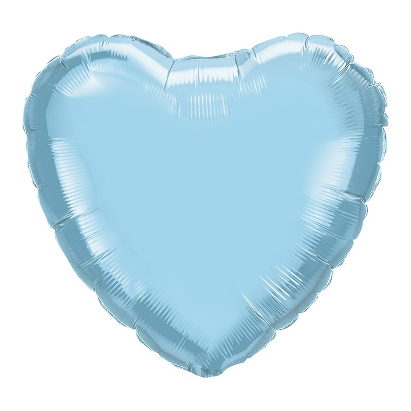 Srce Svetlo plavo – 46cm