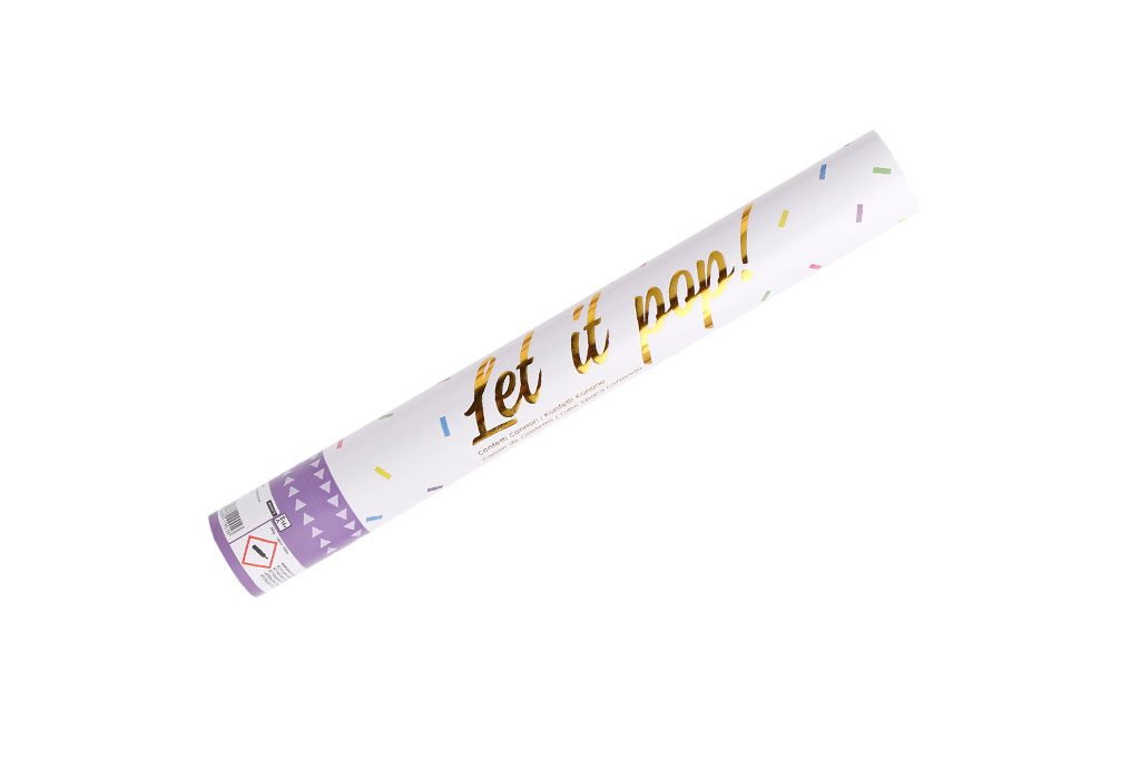 Top sa konfetama šarene kratke tračice – 40cm