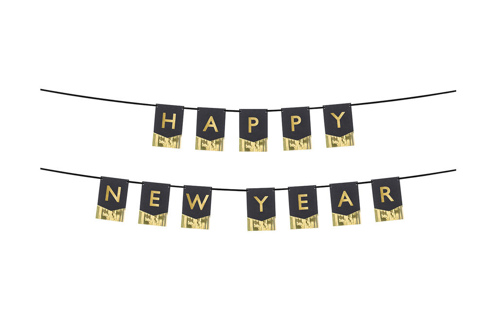 Baner Happy New Year – 135cm