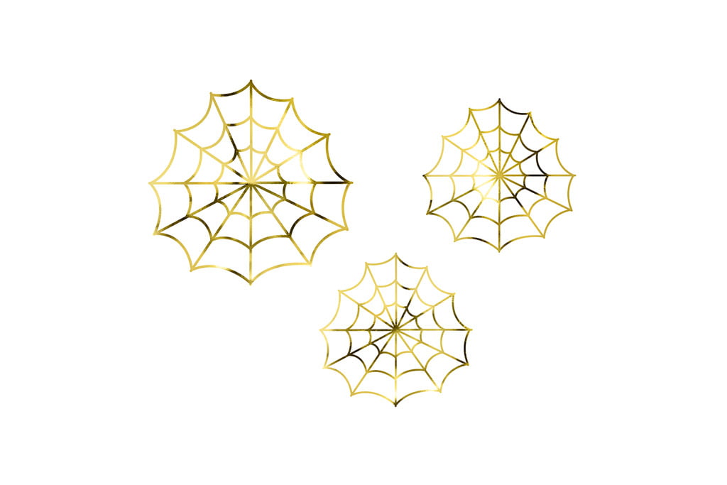 Papirna dekoracija za sto – Paukova mreža