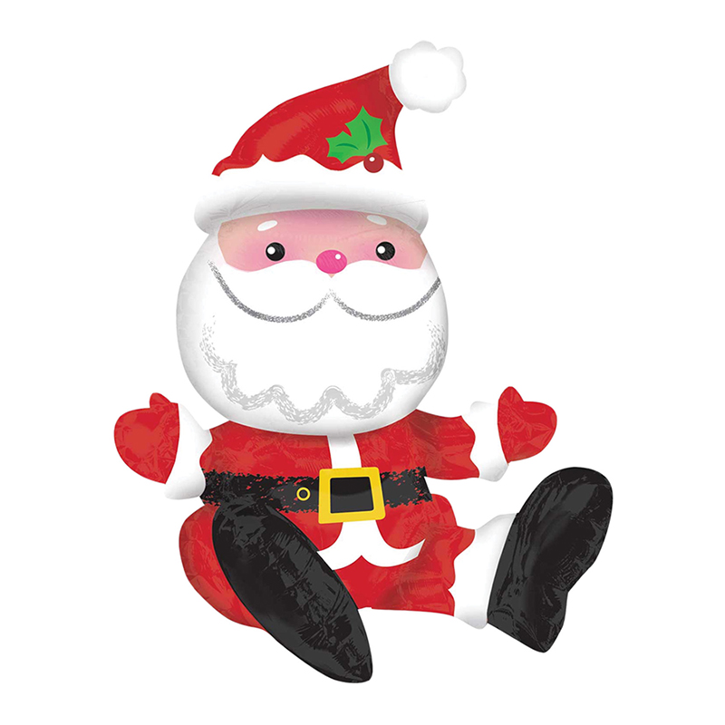 Sedeći Deda Mraz – 53cm