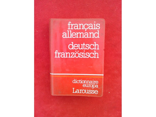 Francais  allemand  Deutsch Franzosisch