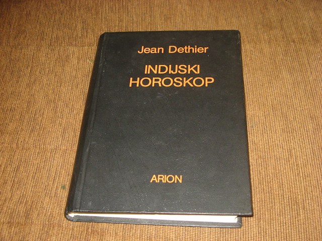 Jean Dethier - Indijski horoskop