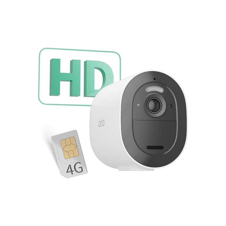 Arlo Go 2 3G/4G Outdoor Security Camera - White