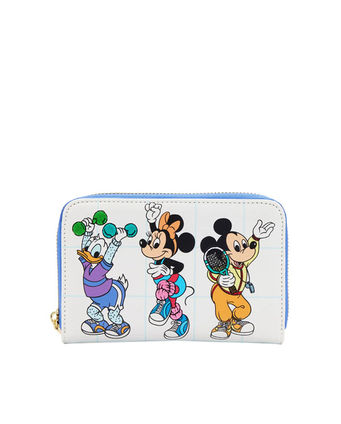 NOVČANIK SMALL MOUSERCISE DISNEY WHITE Loungefly