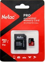 MICRO CARD Netac 128GB P500 SA ADAPTEROM