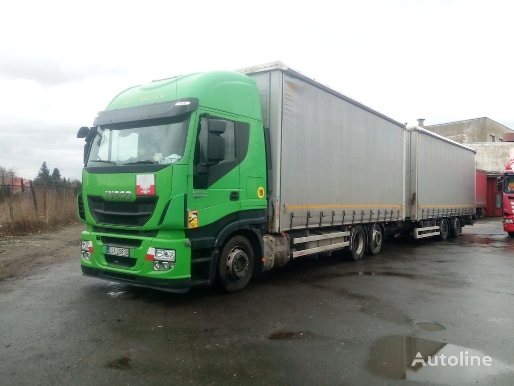 IVECO Stralis 460 kamion sa klizna zavesa cerada