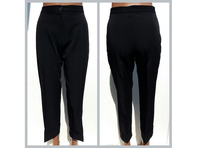 CRNE PANTALONE vel. 38 *NOVO*