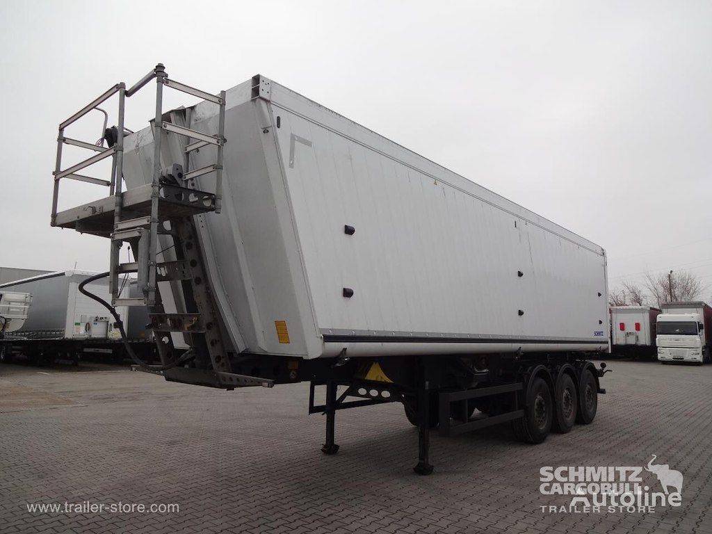 Schmitz Tipper Alu-square sided body 52mÂ³ poluprikolica kipera