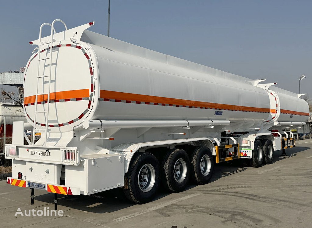 Nova TITAN 2 Axle+3 Axle Superlink Double Tanker Trailer for Sale - Y poluprikolica autocisterna