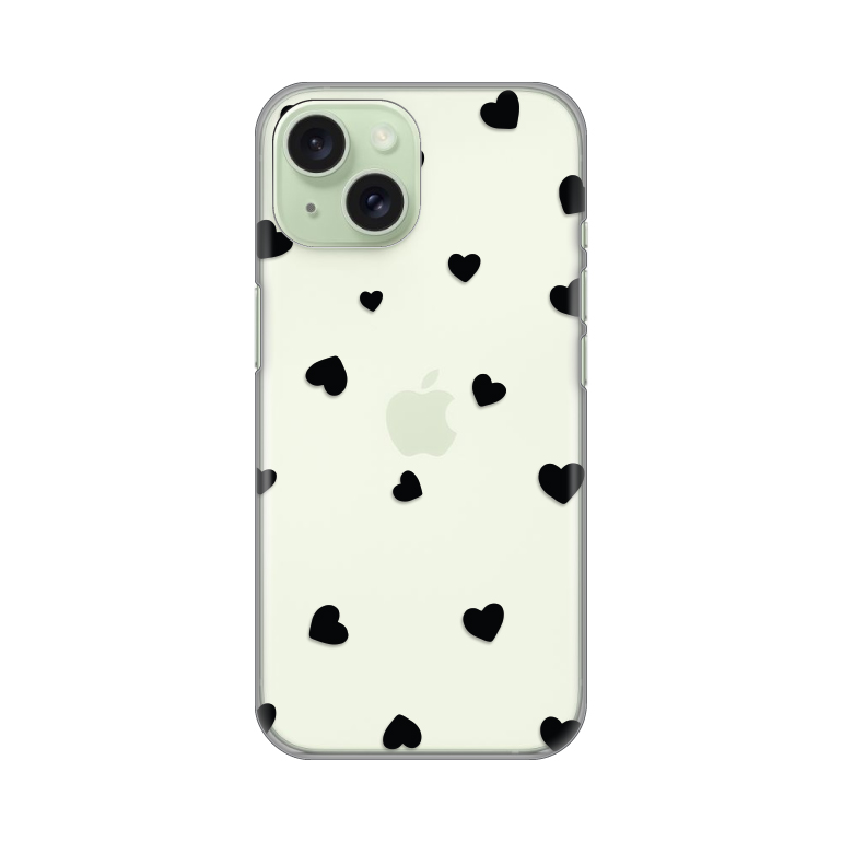 Maska(futrola) Silikonska Print Skin za iPhone 15 6.1 Hearts