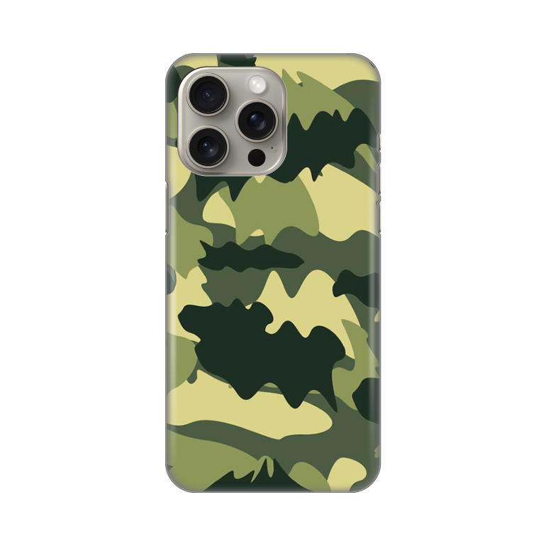 Maska(futrola) Silikonska Print Skin za iPhone 15 Pro Max 6.7 Army