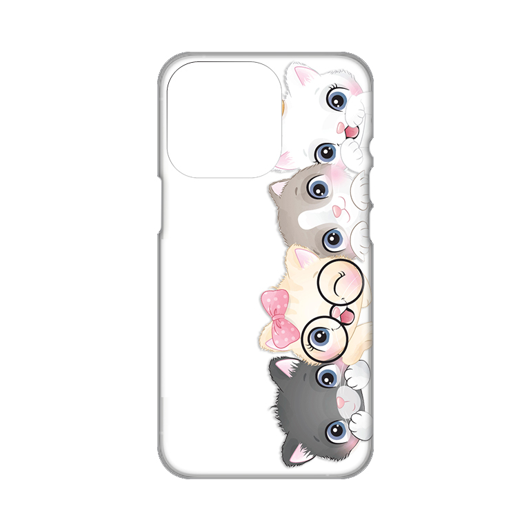Maska(futrola) Silikonska Print Skin za iPhone 14 Pro 6.1 Cats